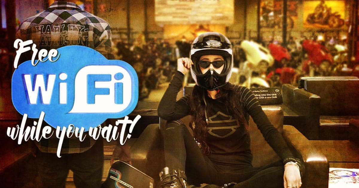 Enjoy Free Wi-Fi Access | Desert Wind Harley-Davidson