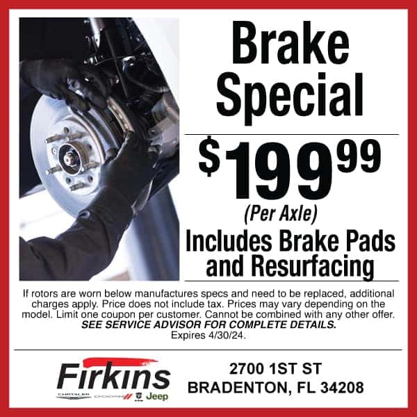 Auto Service Specials in Bradenton, FL | Auto Service Deals & Incentives