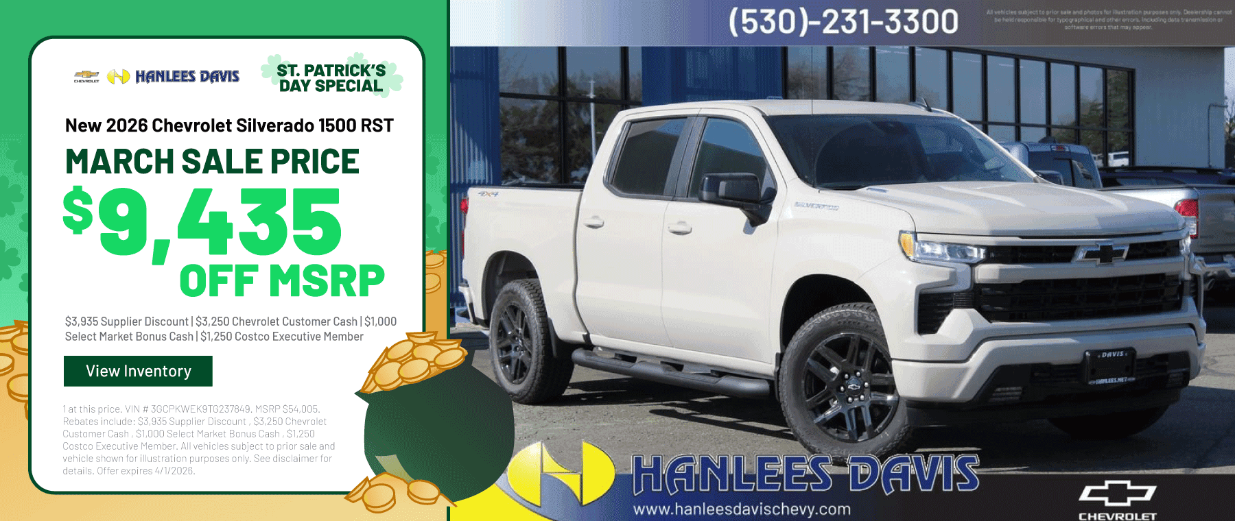 Hanlees Davis Chevrolet | Chevrolet Dealer in Davis, CA