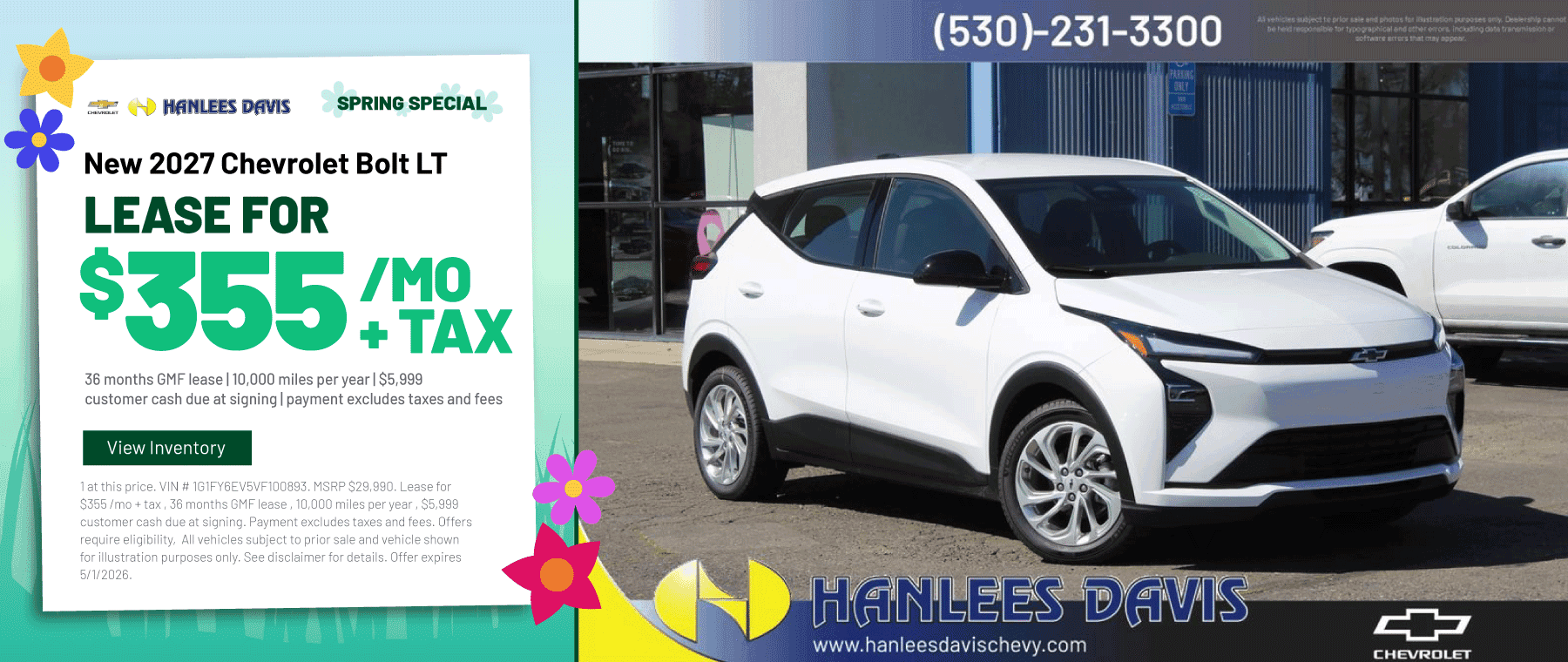 Hanlees Davis Chevrolet | Chevrolet Dealer in Davis, CA
