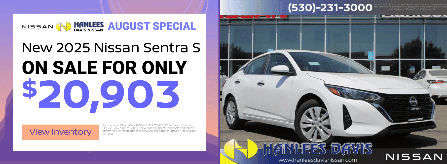 Nissan Dealership in Davis, CA | Serving Davis and Roseville | Hanlees ...