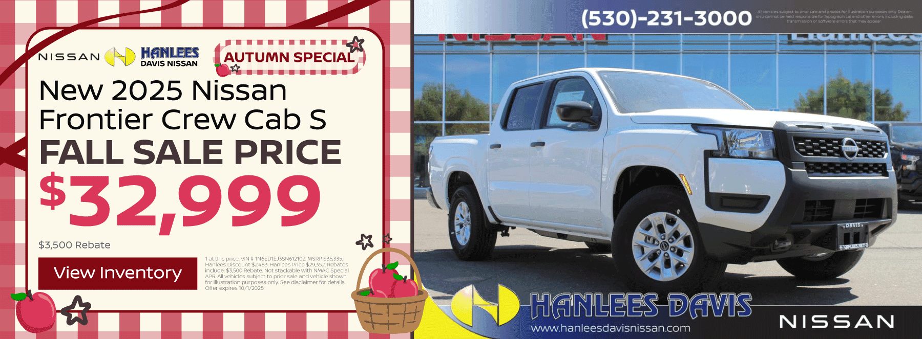 Nissan Dealership in Davis, CA | Serving Davis and Roseville | Hanlees ...