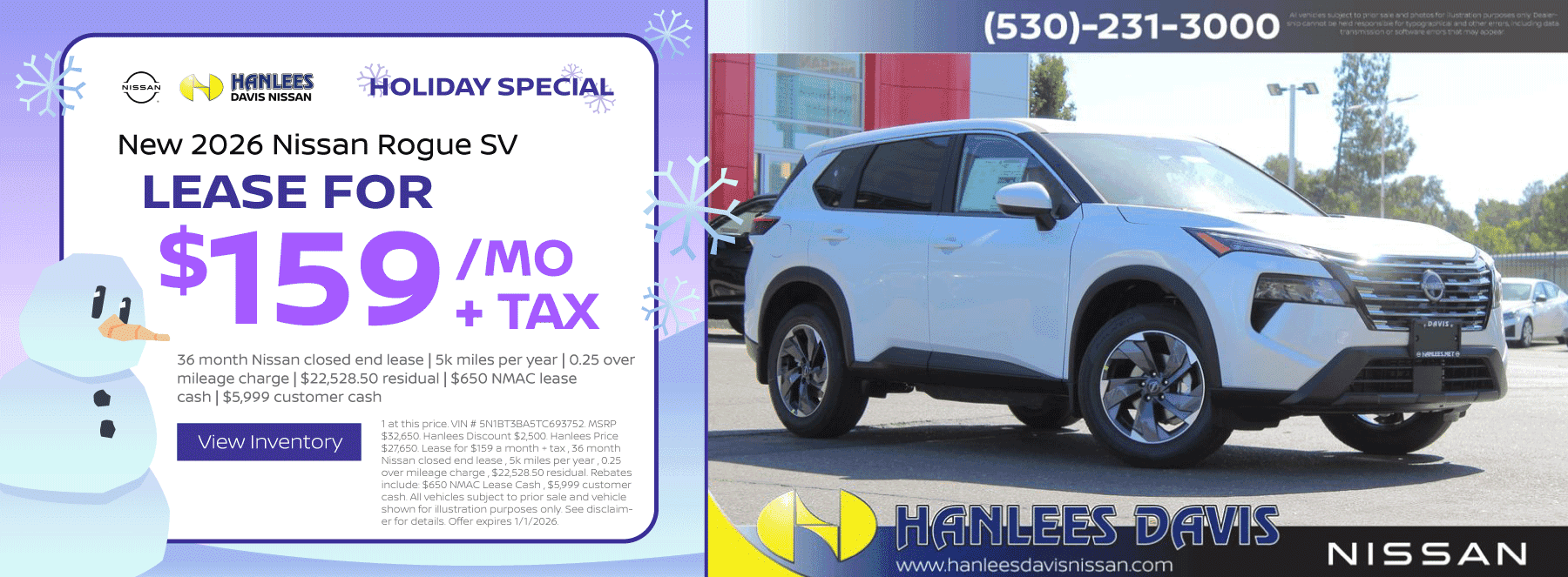 Nissan Dealership in Davis, CA | Serving Davis and Roseville | Hanlees ...