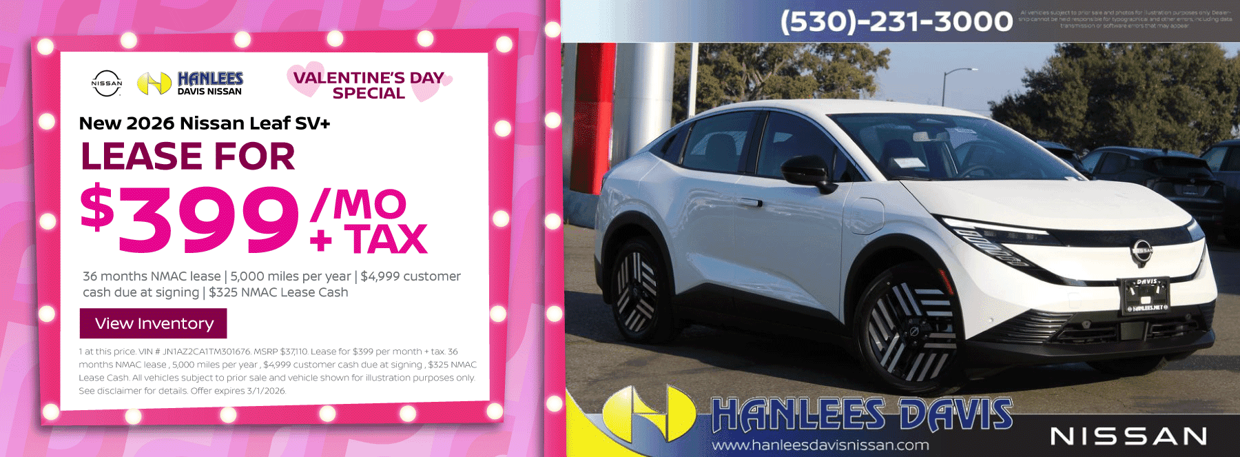 Nissan Dealership in Davis, CA | Serving Davis and Roseville | Hanlees ...