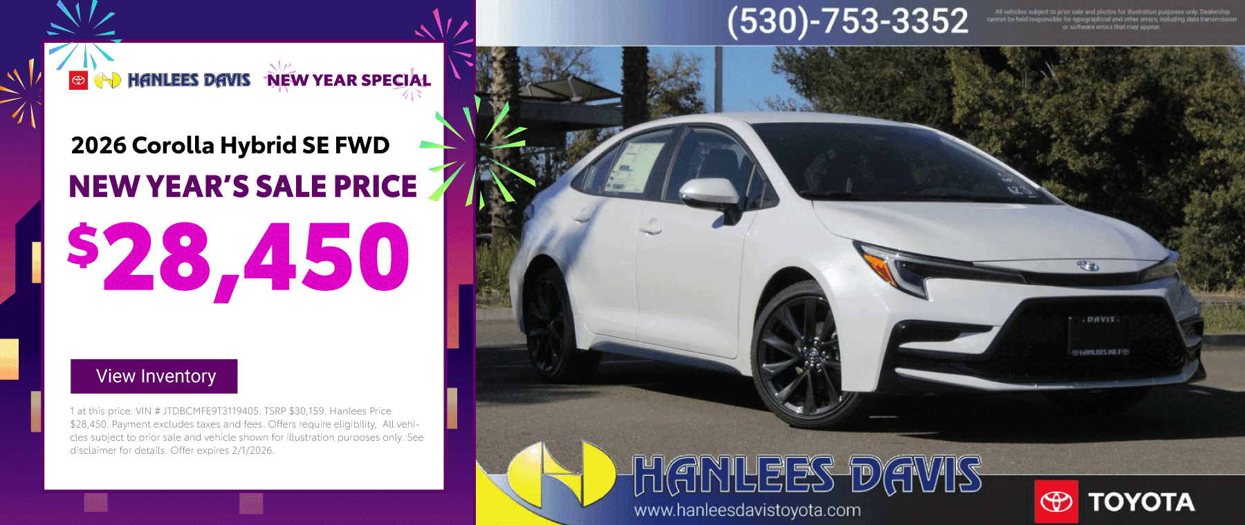Hanlees Davis Toyota | New Toyota dealership in Davis, CA