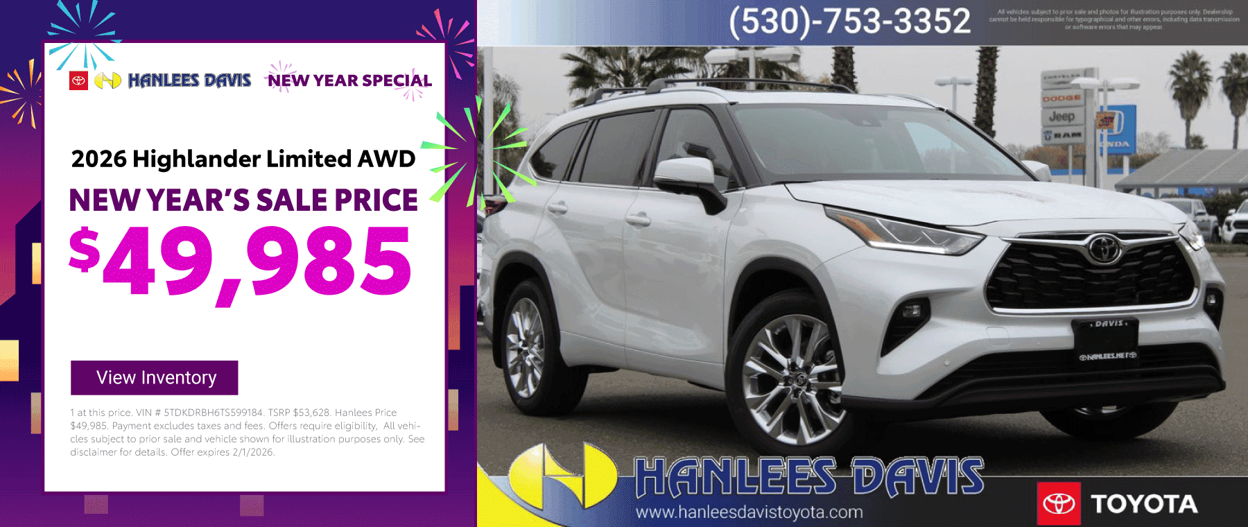 Hanlees Davis Toyota | New Toyota dealership in Davis, CA