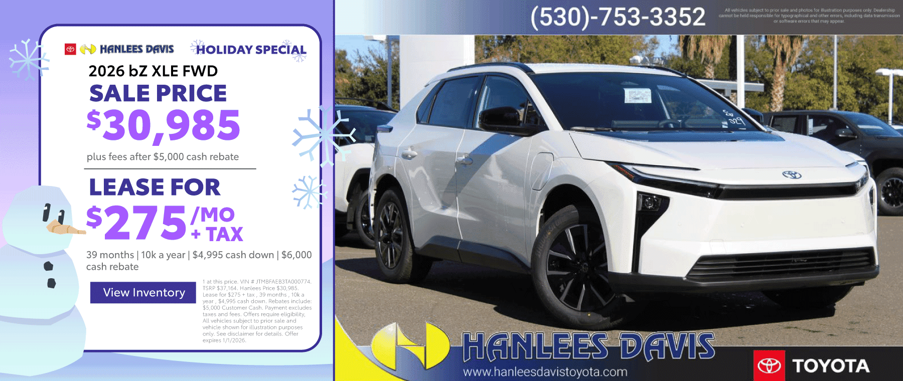 Hanlees Davis Toyota | New Toyota dealership in Davis, CA