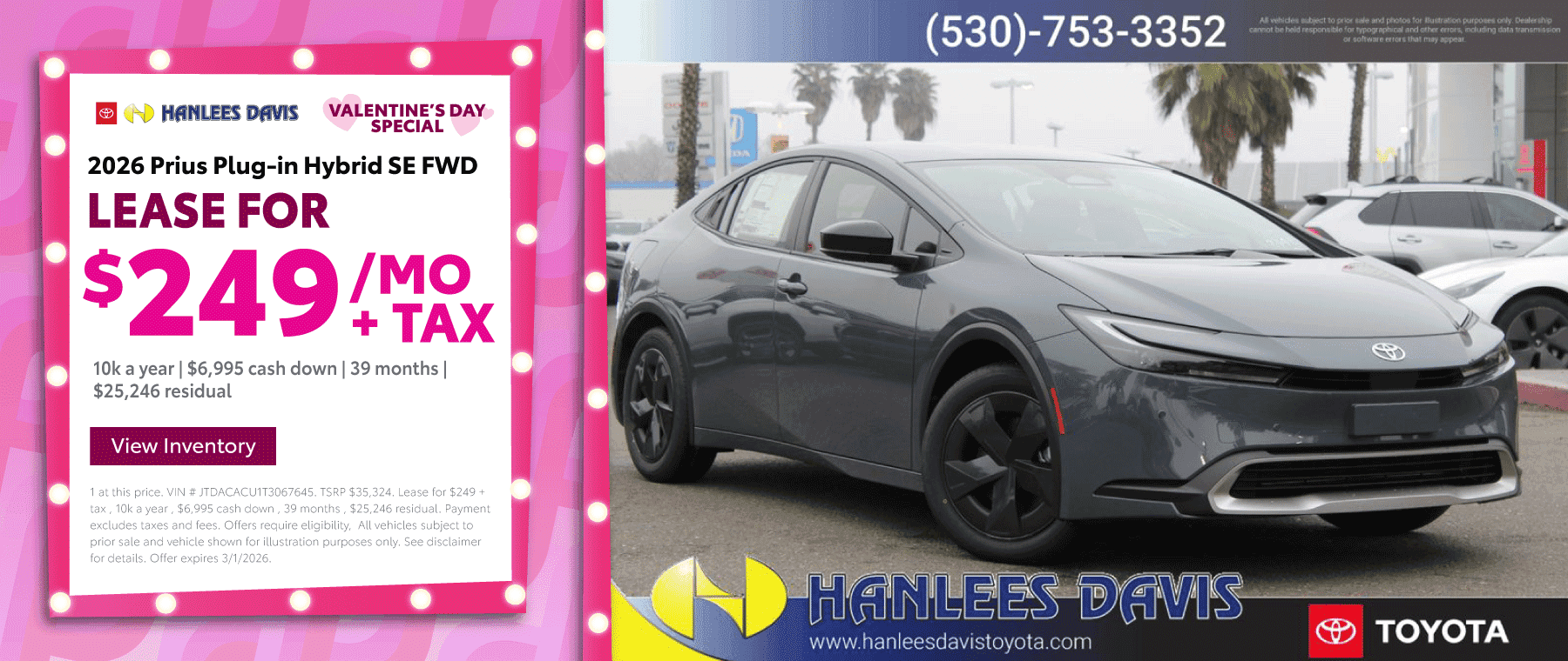 Hanlees Davis Toyota | New Toyota dealership in Davis, CA
