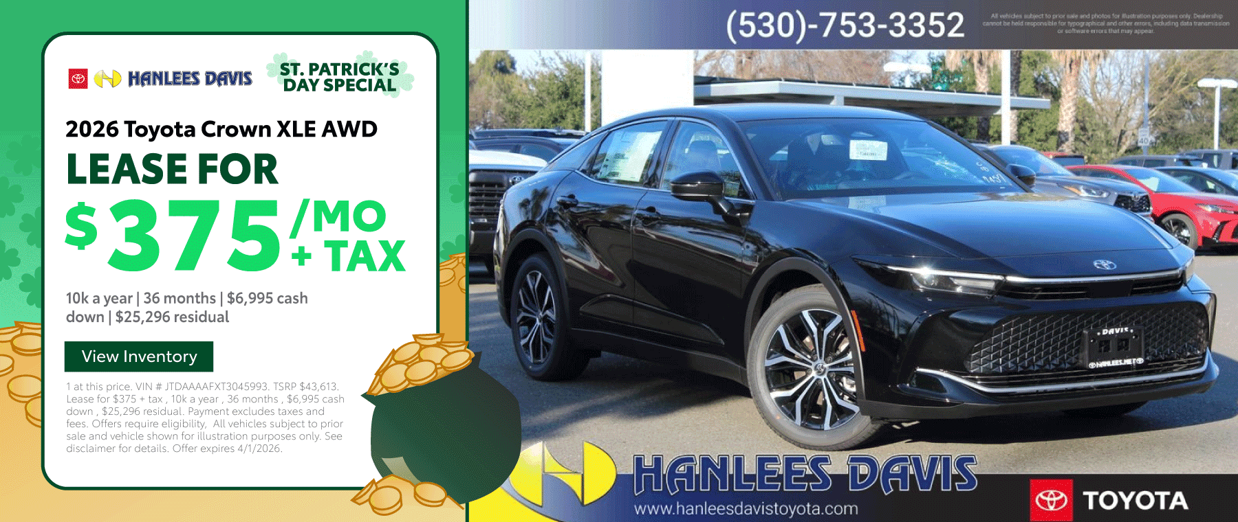 Hanlees Davis Toyota | New Toyota dealership in Davis, CA
