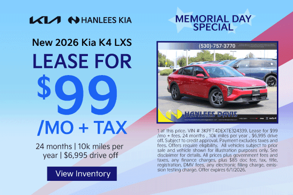 Hanlees Kia | New Kia Dealership in Davis, CA