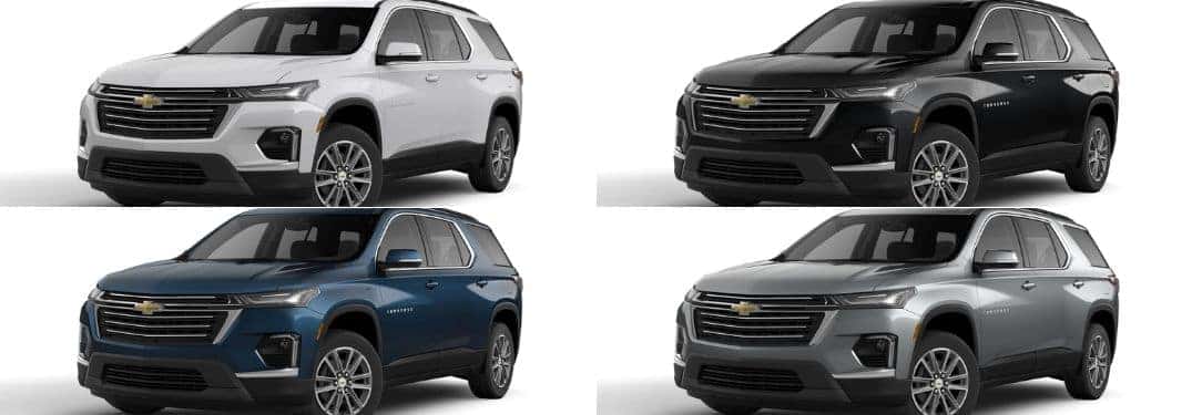 What Are the 2023 Chevy Traverse Interior and Exterior Color Options?