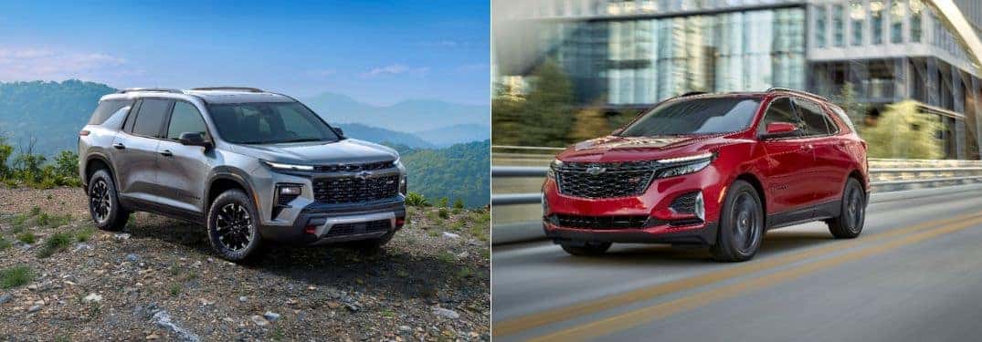Differences Between the 2024 Chevy Traverse and 2024 Chevy Equinox