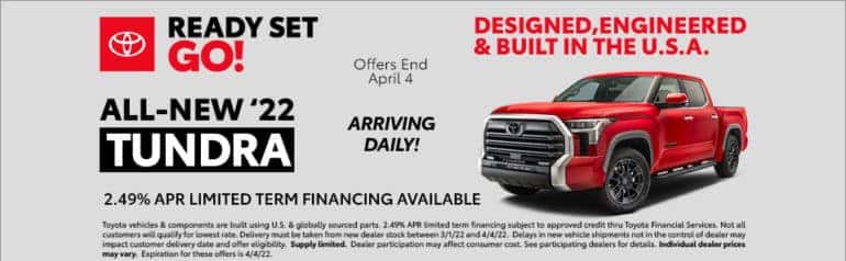 Toyota - READY SET GO! Sales Event | Joseph Airport Toyota Toyota - READY SET GO! Sales Event | Joseph Airport Toyota
