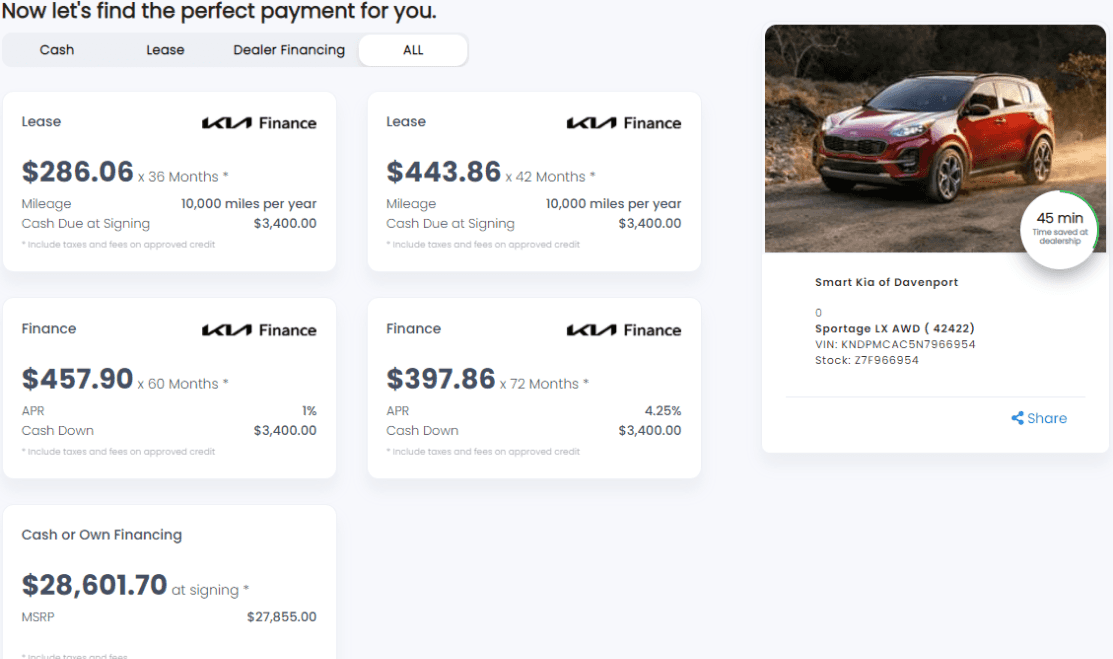 Fast Pass | Smart Kia of Davenport