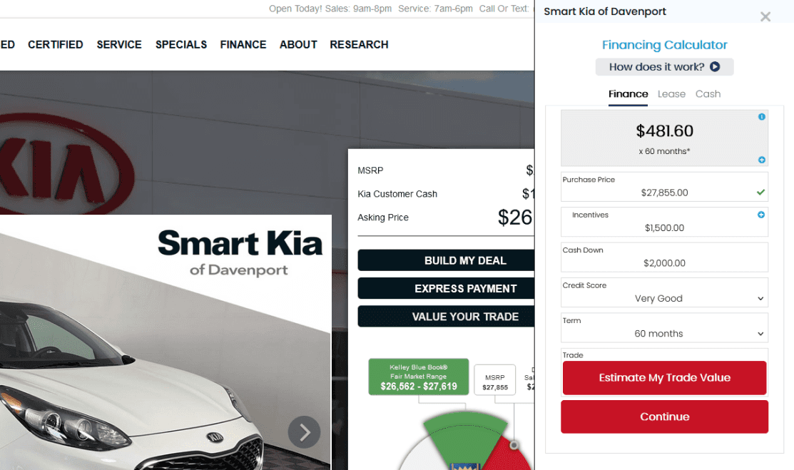 Fast Pass | Smart Kia of Davenport