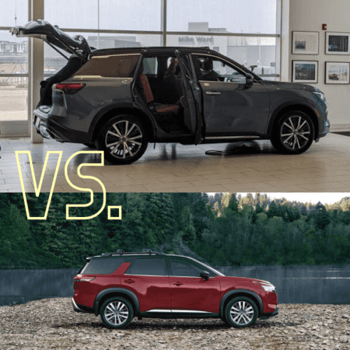 2022 INFINITI QX60 vs 2022 Nissan Pathfinder SUVs in Colorado