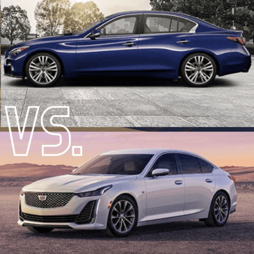 2023 INFINITI Q50 vs Cadillac CT5 Sedan Options in Colorado