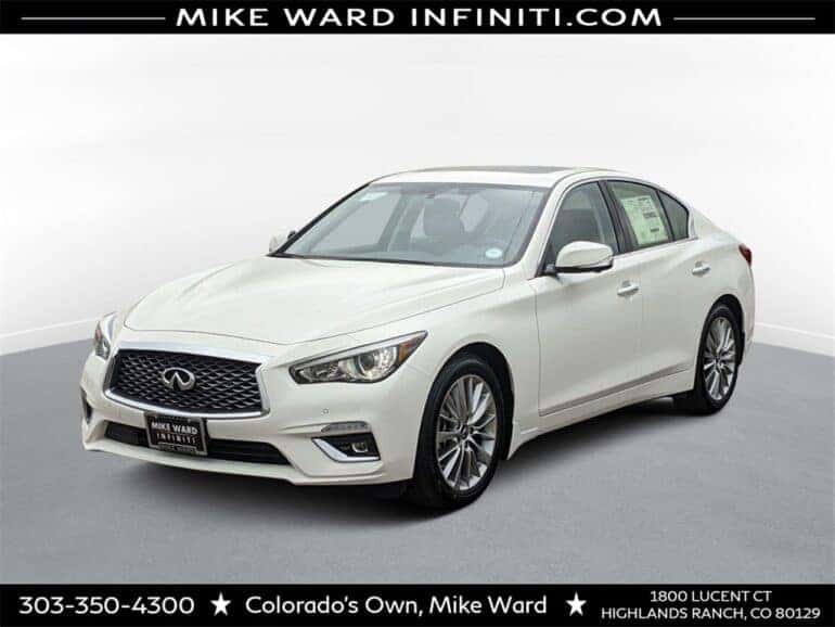Visit Mike Ward INFINITI & Shop for a New 2023 INFINITI Q50 LUXE