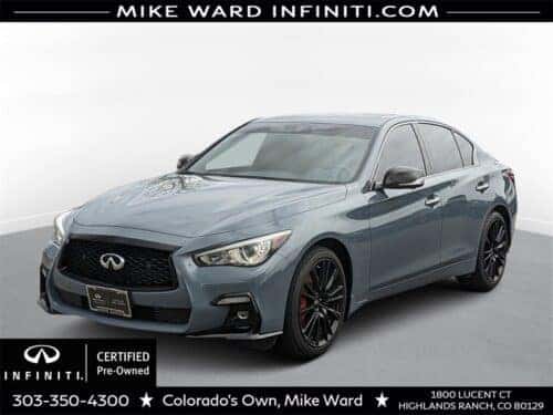 CPO 2022 INFINITI Q50 RED SPORT 400 for Sale near Denver, Colorado