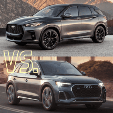Comparing the 2023 INFINITI QX50 & the 2023 Audi Q5 Crossover SUVs