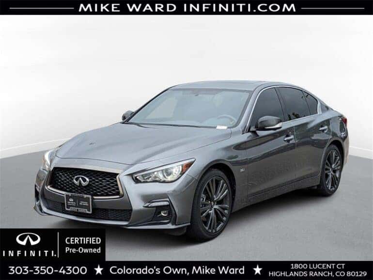 Purchase the Stunning CPO 2020 INFINITI Q50 Today near Denver, CO