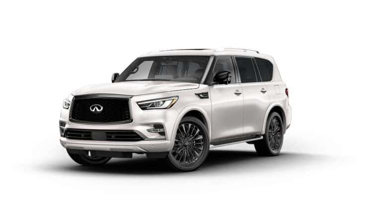Compare the 2024 INFINITI QX80 with the 2023 INFINITI QX80
