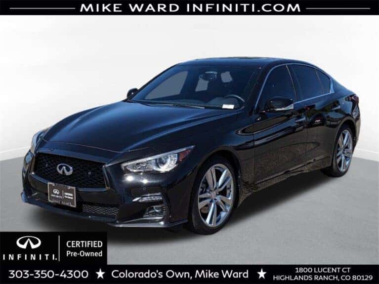 Certified Pre-Owned 2021 INFINITI Q50 Signature Edition Available Today