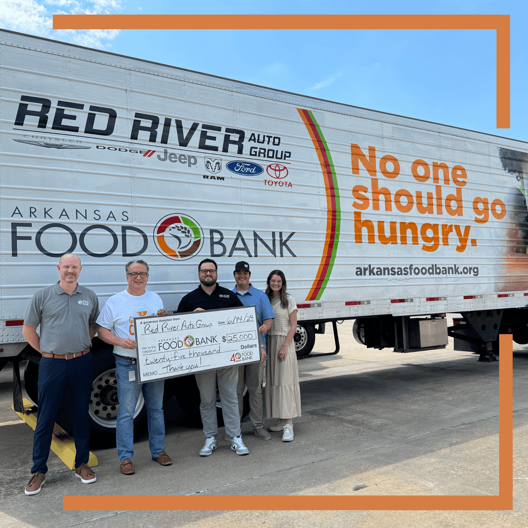 Red River Auto Group Supports Arkansas Food Bank | Red River Dodge of ...