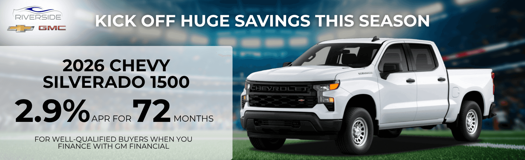 New Monthly Specials | Riverside Chevrolet GMC