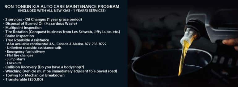 Ron Tonkin Kia Maintenance Program | Ron Tonkin Kia