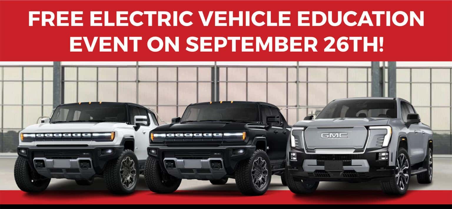 Free Electric Vehicle Education Event on September 26th | Valley GMC