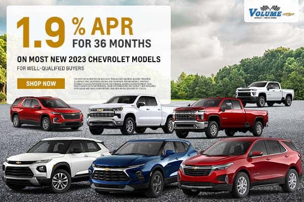 Current New Chevrolet Specials Offers | Volume Chevrolet